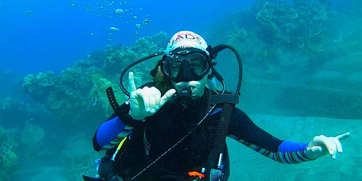OT Alum Launches a Career in Adaptive Scuba Diving | USAHS
